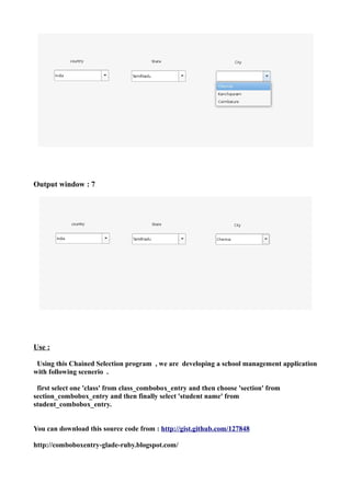 comboboxentry - glade - ruby - guide | PDF | Databases | Computer Software and Applications