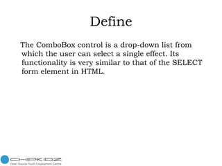 Combobox with effect | PPT