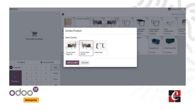Combo Products - New Features in Odoo 17 POS | PPT