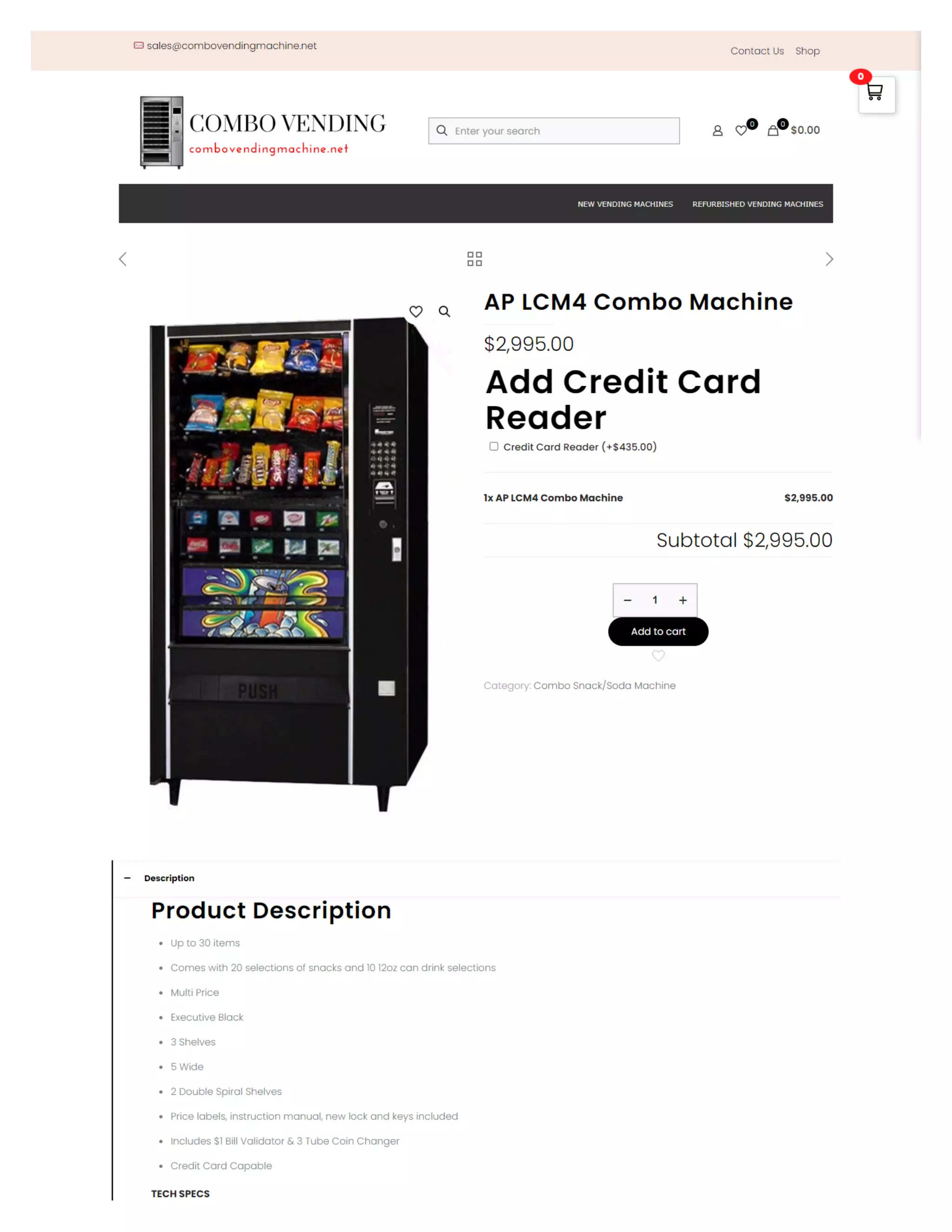 AP LCM4 Combo Machine | PDF