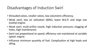 Combustion Chamber for Compression Ignition Engines | PPTX