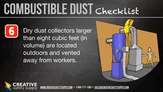 19 Ways to Deal With Combustible Dust | PDF