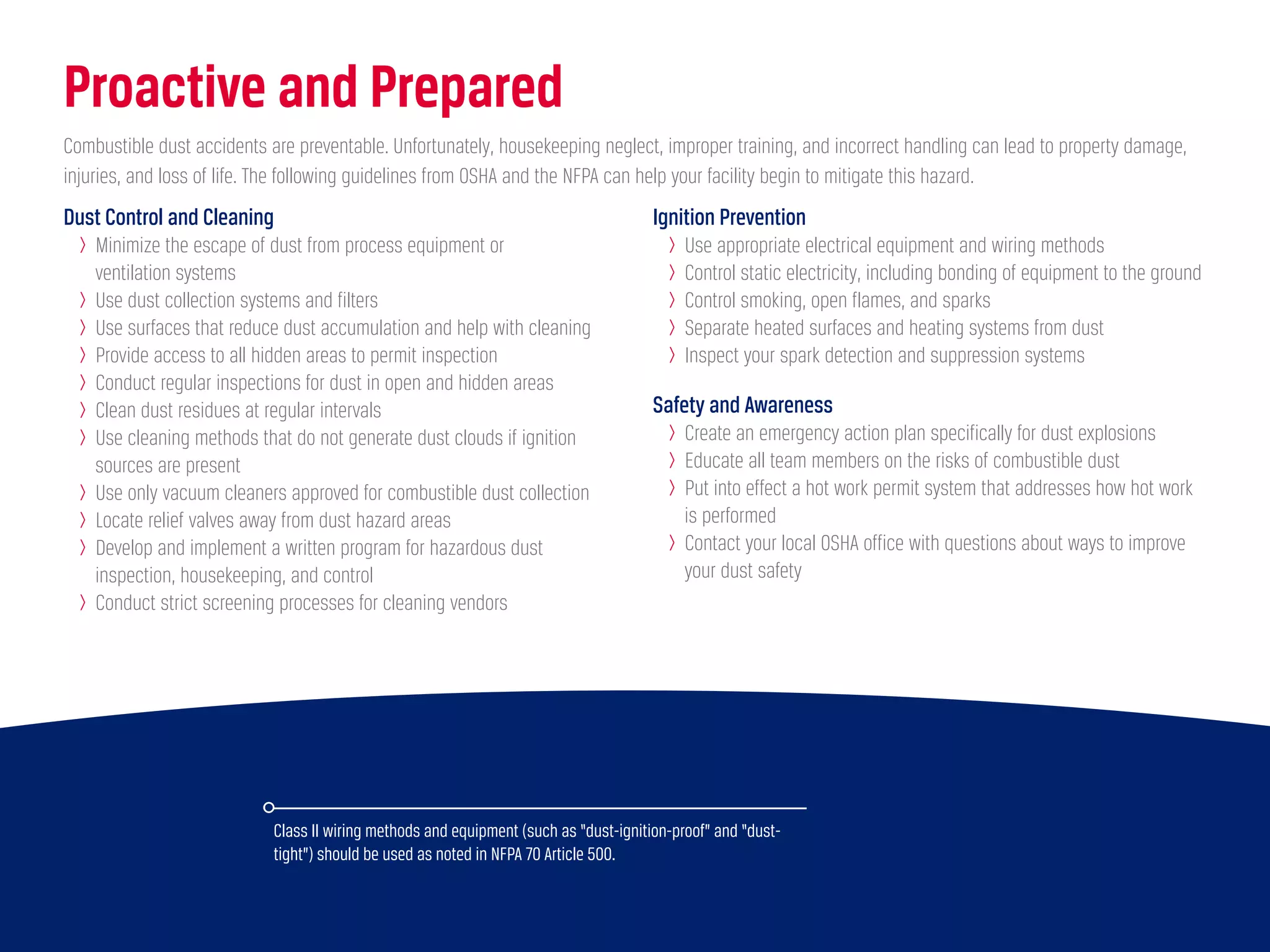 Combustible Dust: A two-part guide for education and prevention | PDF