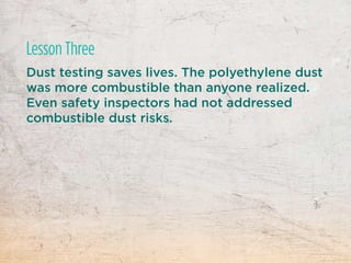 Combustible Dust Safety Programs | PDF