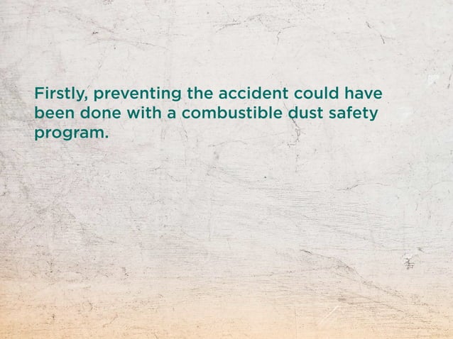Combustible Dust Safety Programs | PPT