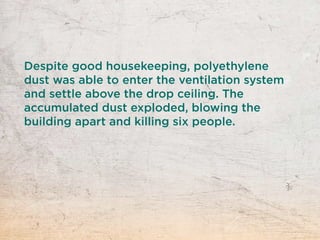 Combustible Dust Safety Programs | PDF