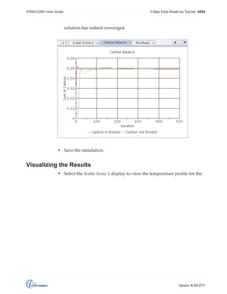 Combustion tutorial ( Eddy Break up Model) , CFD | PDF