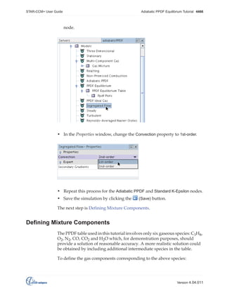 Combustion tutorial ( Eddy Break up Model) , CFD | PDF