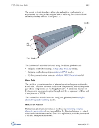 Combustion tutorial ( Eddy Break up Model) , CFD | PDF