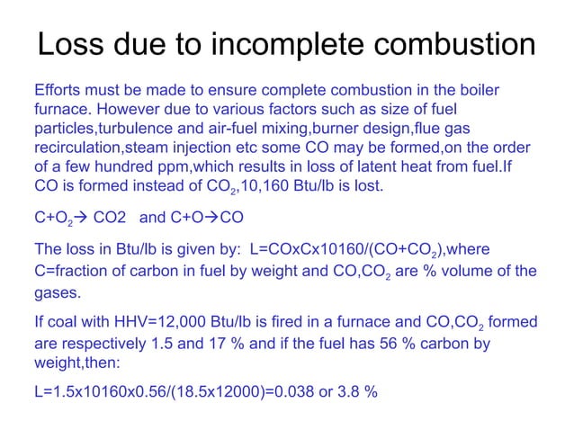 combustionanalysis and optimisation .ppt