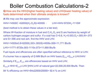 combustionanalysis and optimisation .ppt