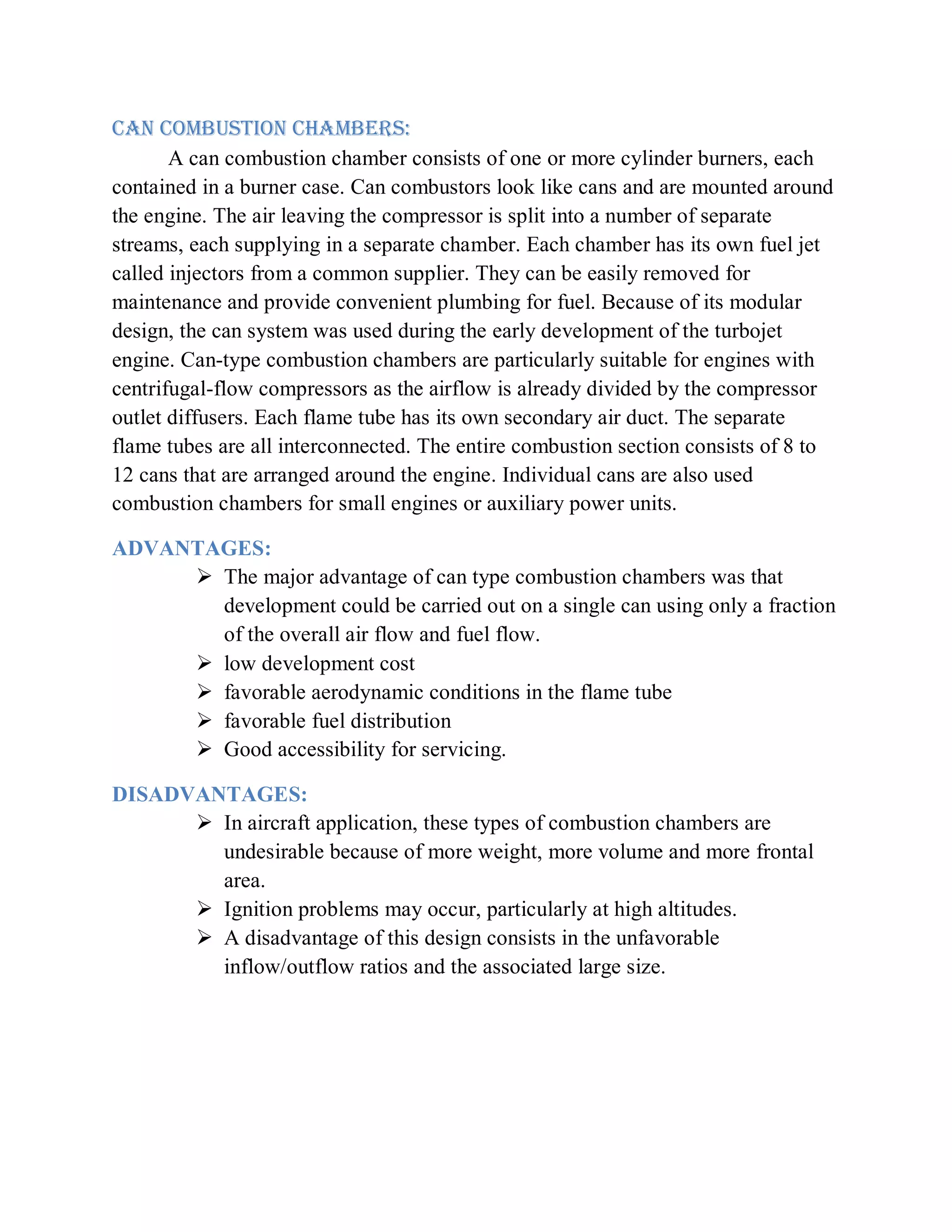 Combustion chambers-and-performance | PDF