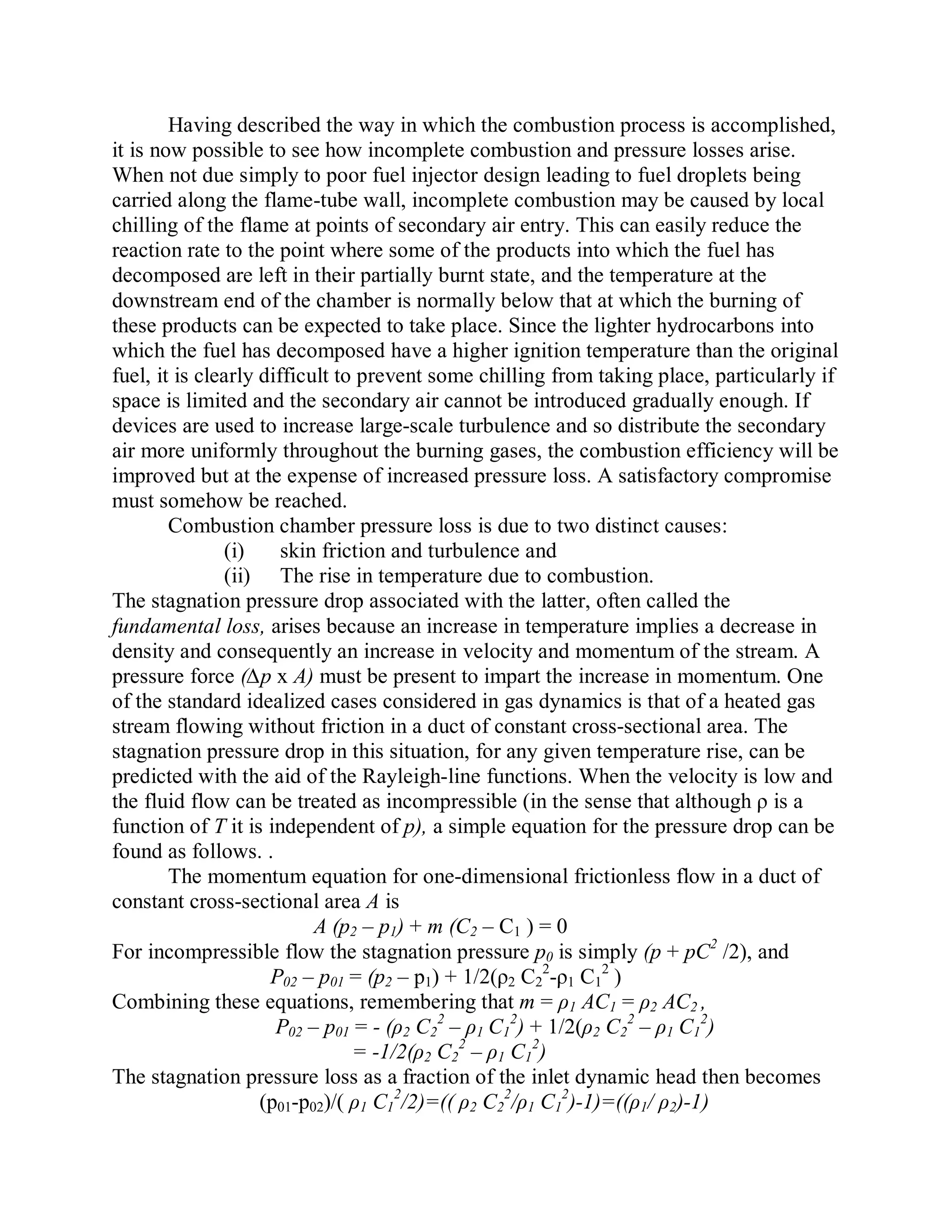 Combustion chambers-and-performance | PDF