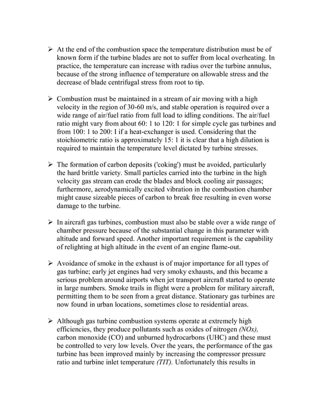 Combustion chambers-and-performance | PDF