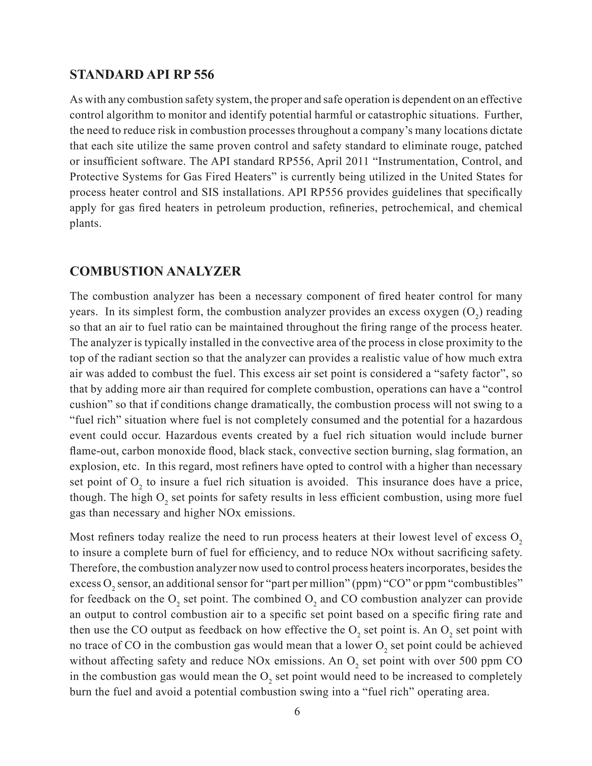 Application of Combustion Analyzers in Safety Instrumented Systems | PDF