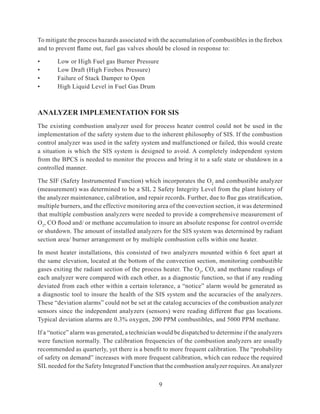 Application of Combustion Analyzers in Safety Instrumented Systems | PDF
