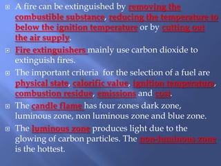 Combustion and flame | PPTX