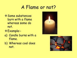 Combustion and flame | PPTX