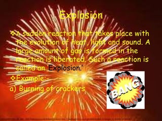 Combustion and flame | PPTX