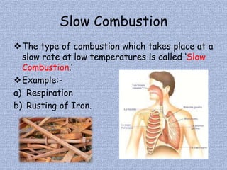 Combustion and flame | PPTX