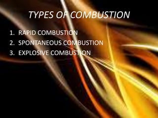 Combustion and flame | PPTX