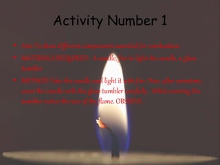 Combustion and flame | PPTX