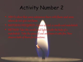 Combustion and flame | PPTX