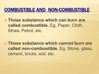 Combustion and flame | PPTX