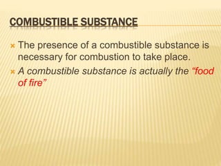 Combustion and flame | PPTX