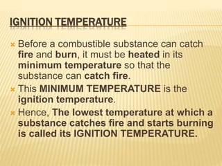 Combustion and flame | PPTX