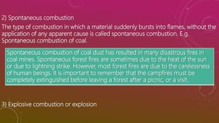 CLASS 8 NCERT CHAPTER 6 COMBUSTION AND FLAME BY GAURAV GHANKHEDE | PPTX