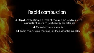 Combustion and flame | PPT