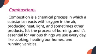 Class-8:Chemistry:Combustion and Flame.. | PPTX