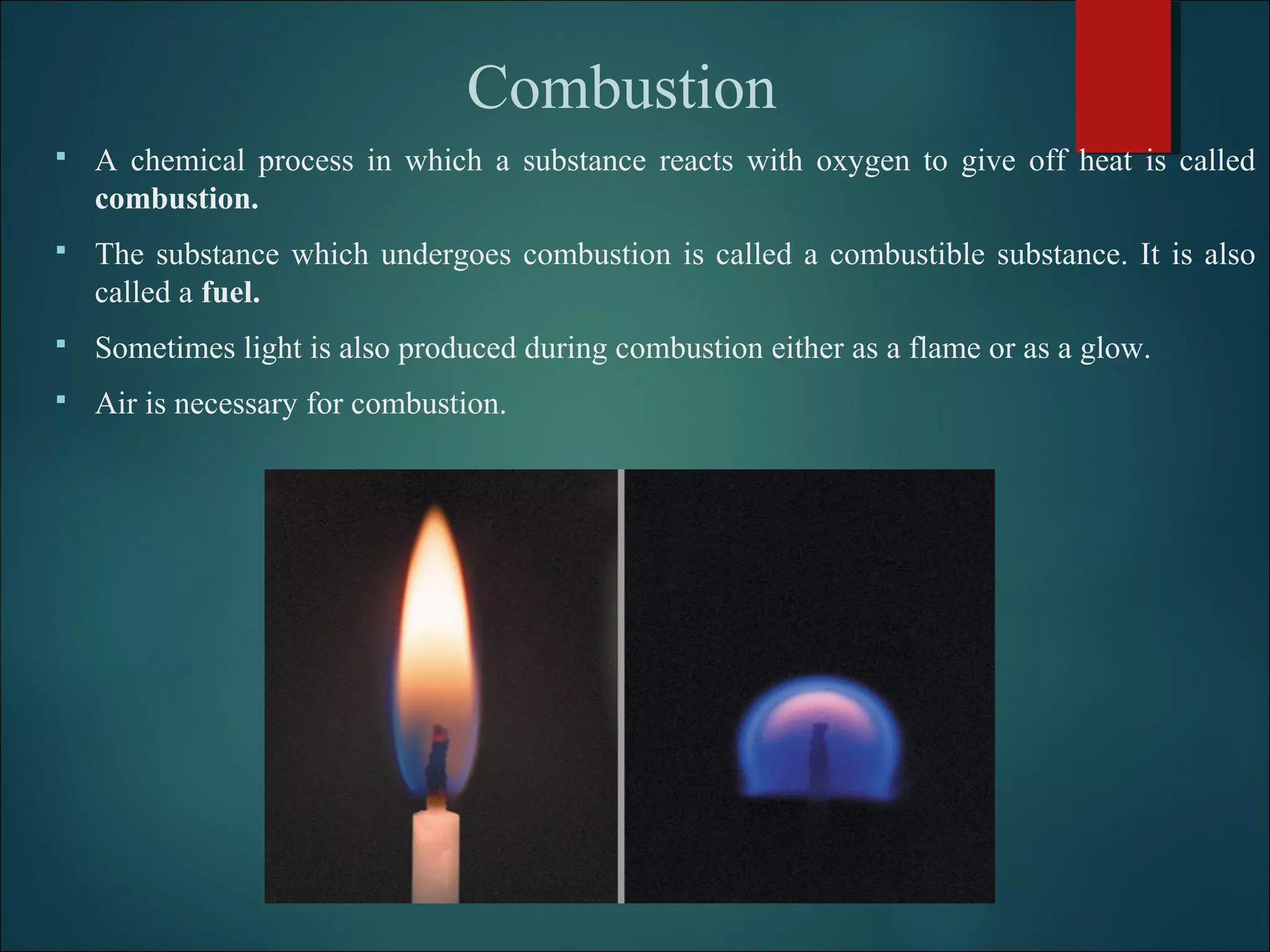 Combustion and flame by swati ghansela | PPT