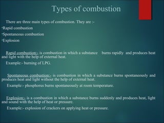 Combustion and flame by swati ghansela | PPT