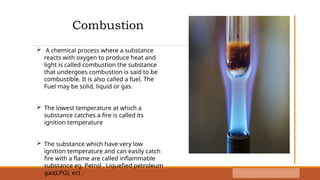 Combustion and Flames ppt file and other work | PPT
