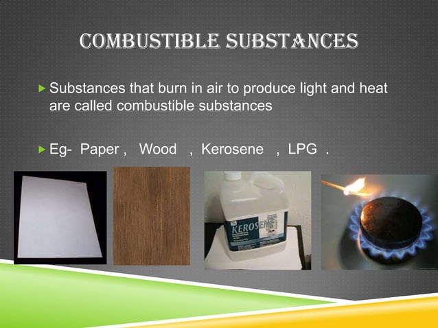 Combustion and fossil fuels | PPTX | Chemistry | Science