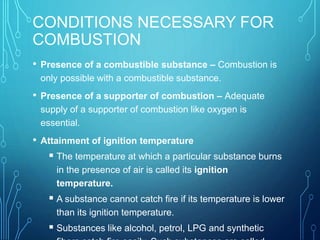 Combustion and fossil fuels | PPTX