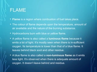 Combustion and fossil fuels | PPTX