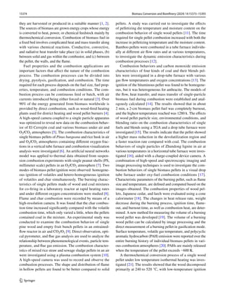Combustion and mass loss behavior and characteristics of a single ...