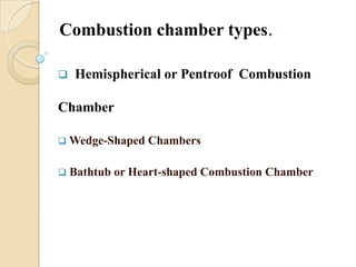 Combustion chamber | PPTX