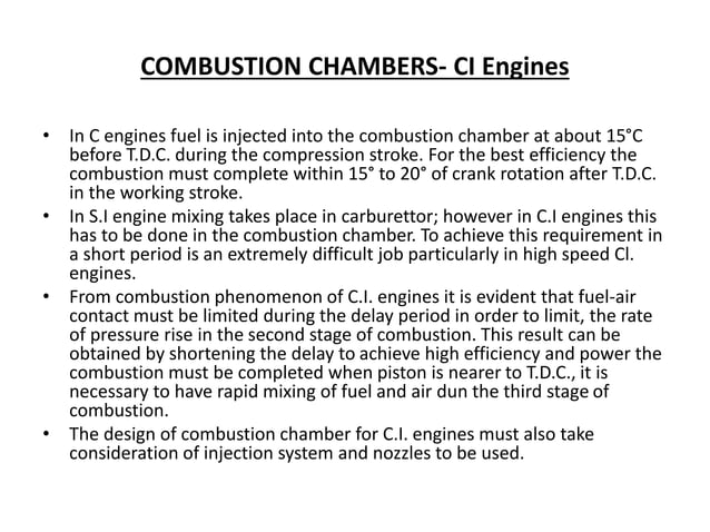 Combustion chamber | PPT