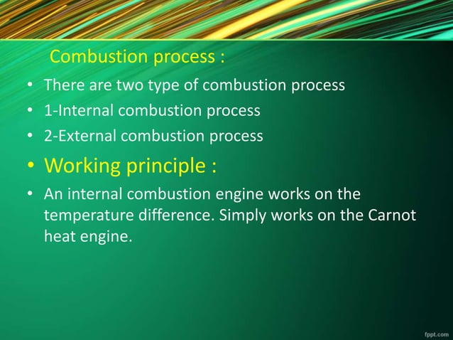 Combustion cycle | PPT