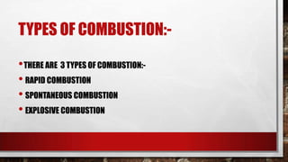 Combustion & flame cbse 8th class SCIENCE PHYSICS | PPTX