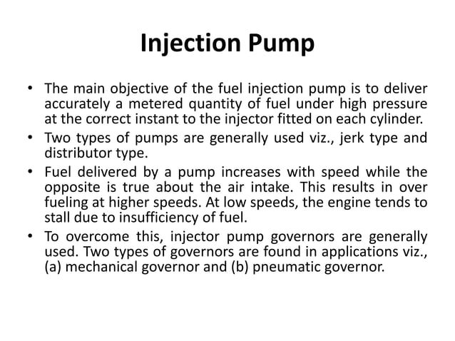 types of fuel injection system and nozzles | PDF