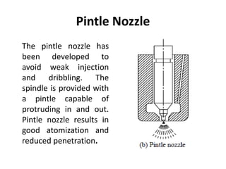 types of fuel injection system and nozzles | PDF