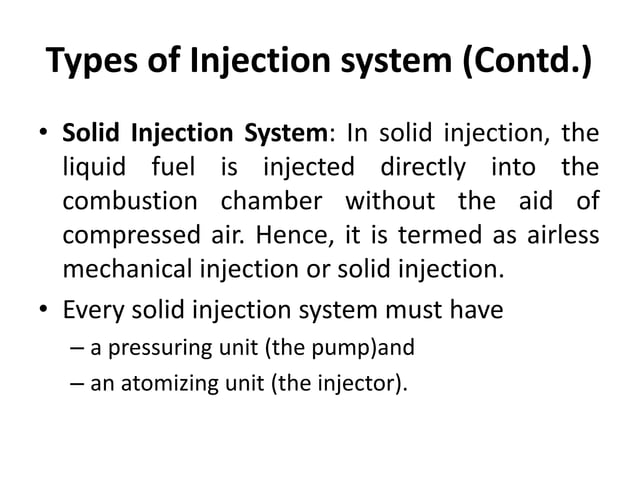 types of fuel injection system and nozzles | PDF