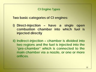 Combustion in CI engines | PDF