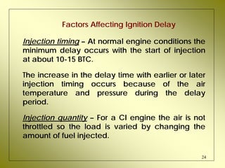 Combustion in CI engines | PDF
