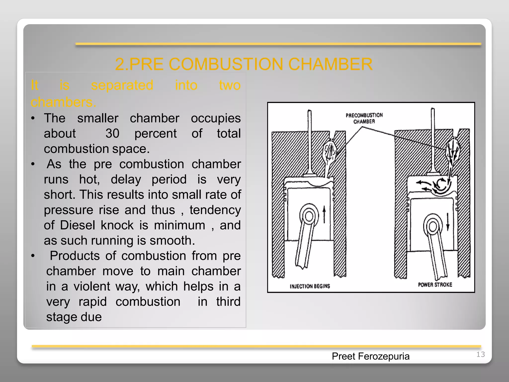 Combustion in diesel engine | PDF